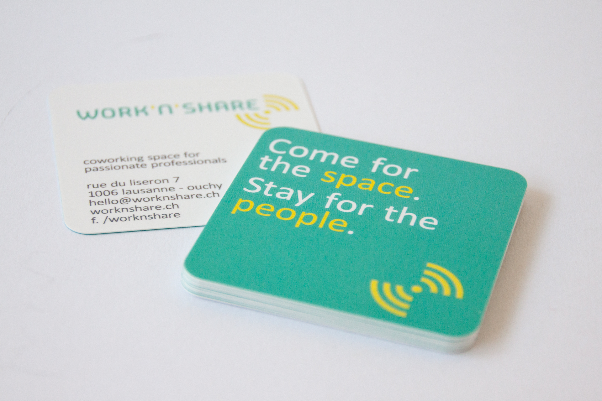 Marketing Tools for Coworking Space - WORK'N'SHARE - antipod